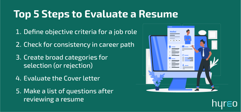 7 Steps for Resume Evaluation and Best Tips | Hyreo