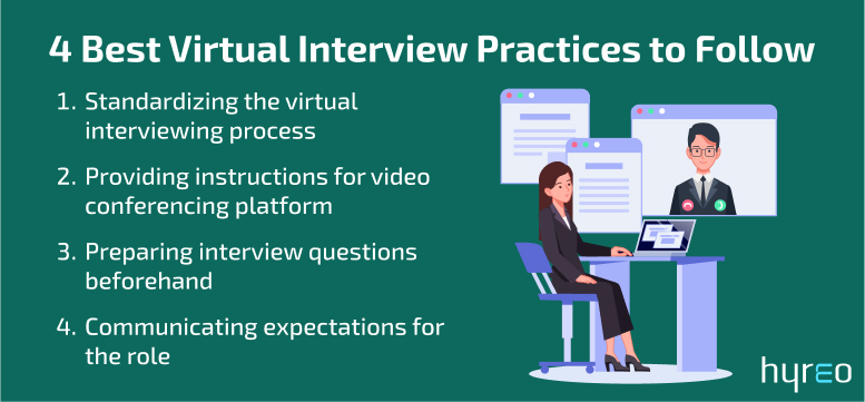 4 Tips to conduct a successful virtual interview